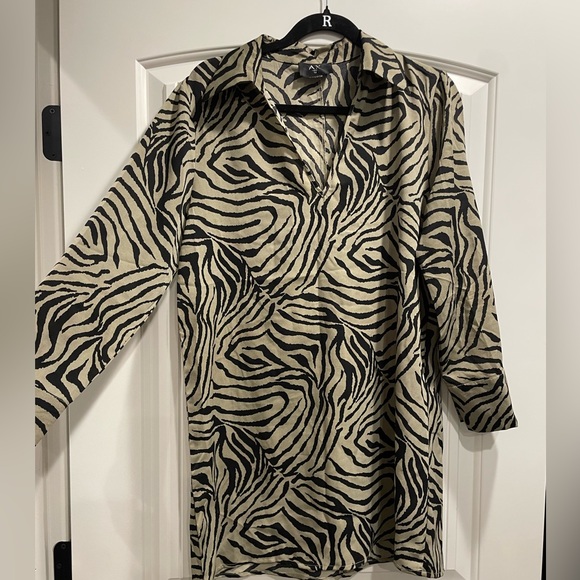 ASOS | Dresses | Zebra Print Tunic Dress | Poshmark